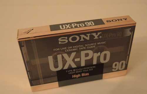 Аудиокассета Sony UX-Pro 90, Type II