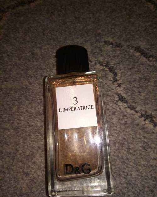 Туалетная вода DG 3 L'Imperatrice 100 ml