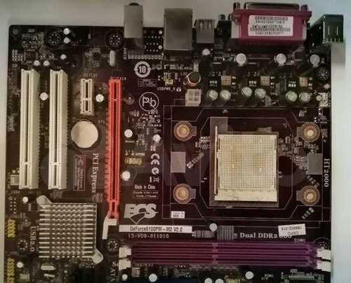Материнка ECS GeForce6100PM-M2 V2.0