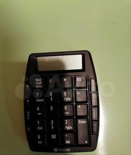 Цифровая клавиатура(блок) -калькулятор для ноутбук