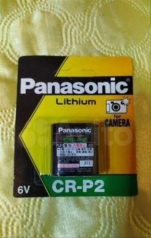 Батарейки CR-P2 (Panasonic)