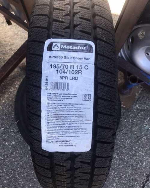 195/70R15C R 104/102 Matador MPS530 Sibir Snow Van