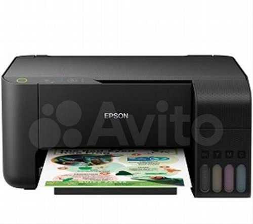 Мфу Epson L3100 (принтер/сканер/копир, A4, 5760x1440 dpi, 33 стр/мин, USB2.0) C11CG88401