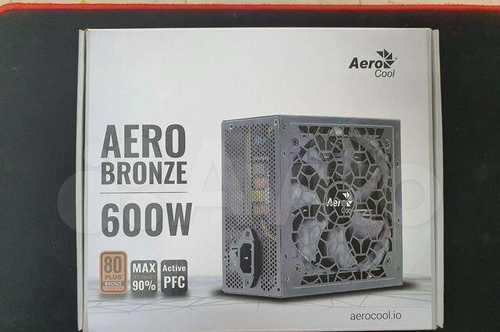 Бп Aerocool Bronze 600W 80Plus