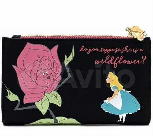 Кошелек Loungefly Alice in Wonderland Flowers (AOP)