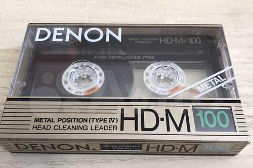 Аудиокассета Denon HD-M 100 (Made in Japan) 1988 г