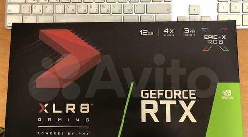 Видеокарта PNY GeForce RTX 3060 12288Mb XLR8 Gamin