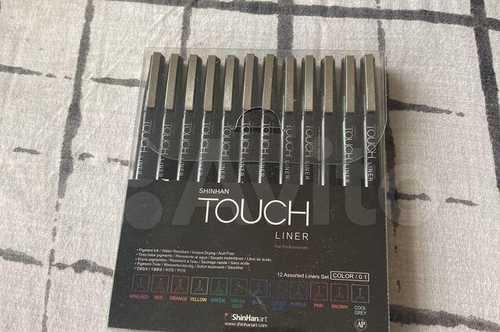 Touch Набор капиллярных ручек Liner 12 цветов 0,1