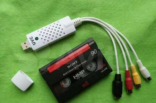 USB Устройство видеозахвата Оцифровка VHS Hi8 касс