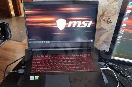 Игровой ноутбук msi i5 3060mq new