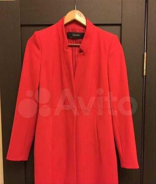 Пиджак zara красный