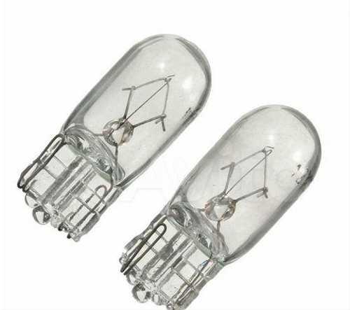 Комплект ламп ClearLight LongLife W5W T10 12V (10шт.) - напряжение 12V, мощность 5W