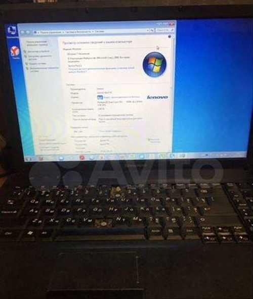 Lenovo g550 в разборе