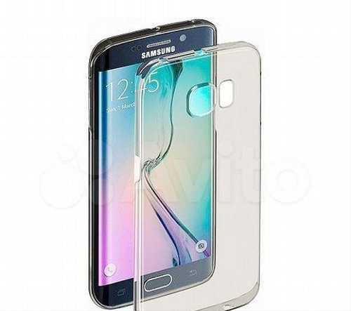 Чехол-накладка для Samsung G925F fashion TPU эконом пакет белый