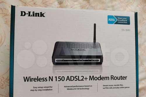 Беспроводной Wi-Fi роутер D-link