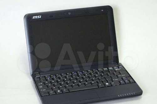 Компактный ноутбук Msi Wind U100