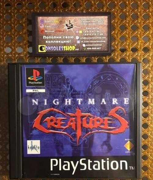Nightmare Creatures для Sony PlayStation 1 (PS1)
