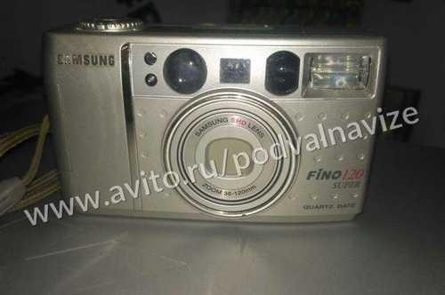 Пленочный фотоаппарат Samsung fino 120 super