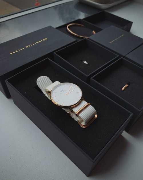 Часы Браслет Кольцо Daniel Wellington