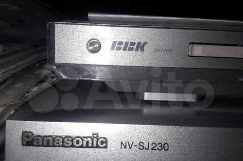 DVD player BBK DV 718Si; video player Panasonic
