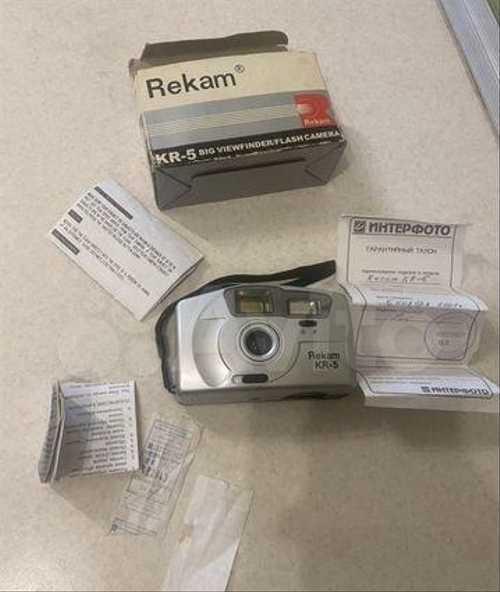 Плёночный фотоаппарат rekam kr 5