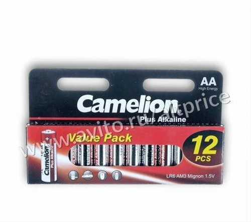 Батарейка Camelion LR6 Plus Alkaline block-12
