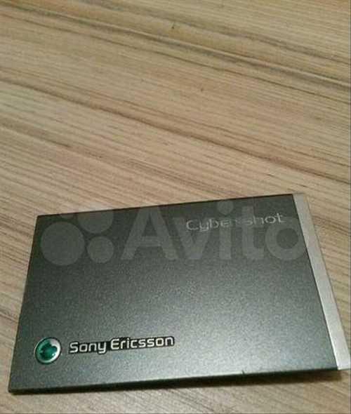 Задняя крышка Sony Ericsson C902 серая оригинал