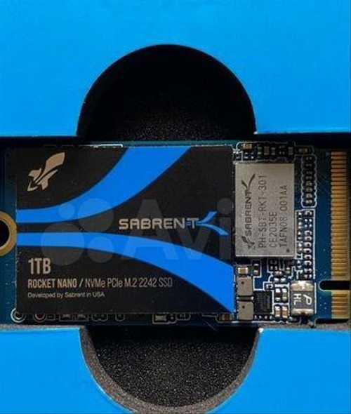 SSD NVMe PCIe Sabrent Rocket Nano 1Tb