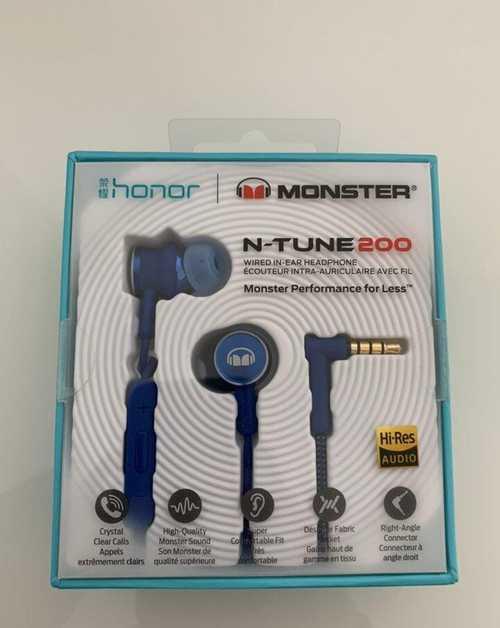 Наушники Honor Monster N-Tune 200 гарнитура