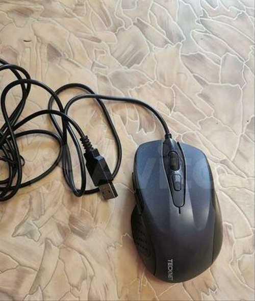 Проводная компьютерная мышка USB