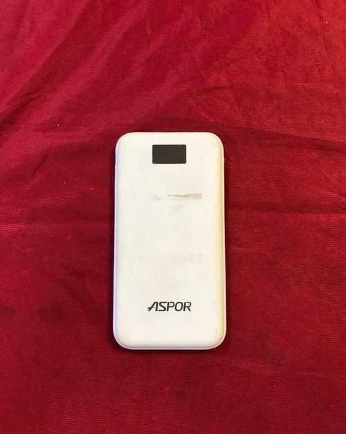 Внешний аккумулятор aspor (A386) 12000MAH