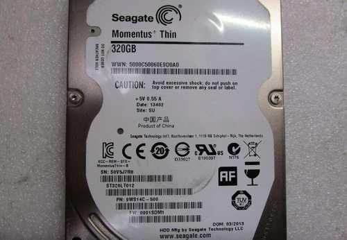 Жесткий диск 320Gb Seagate ST320LT012 2.5