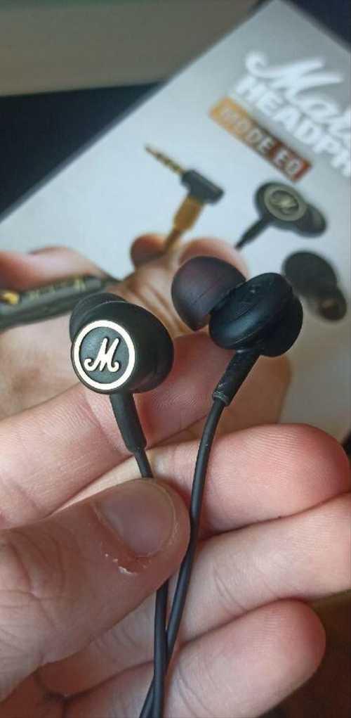 Наушники Marshall headphones модель: mode EQ