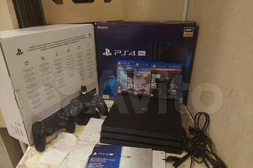 Sony PS4 PRO 1TB/2Джоя/Новая Ревизия 7208