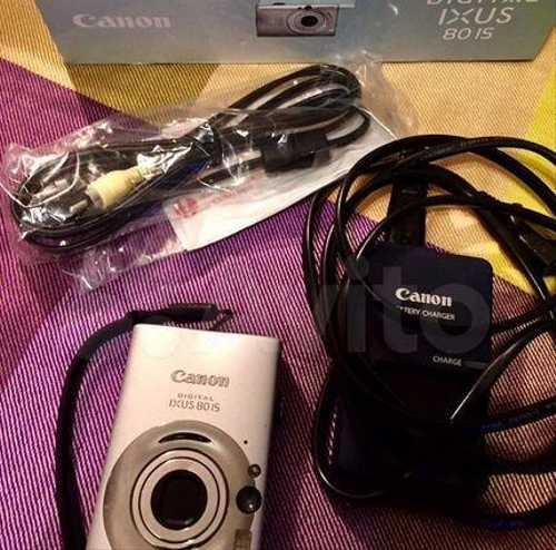 Фотоаппарат Canon digital ixus 8015, 8.0 mega pixe