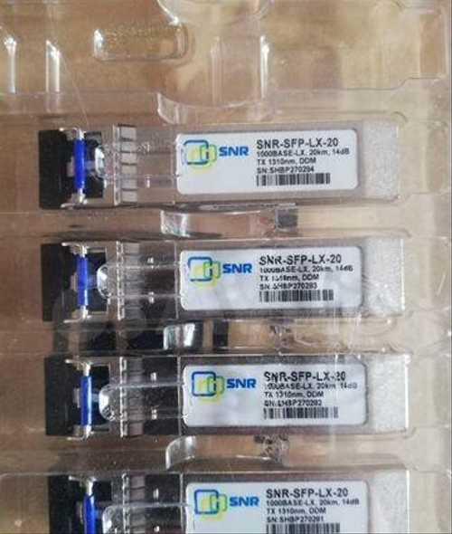 SFP модуль SNR-SFP-LX-20