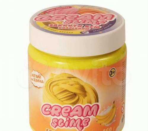 Слайм Slime Cream с ароматом банана, 450 г. SF05-B