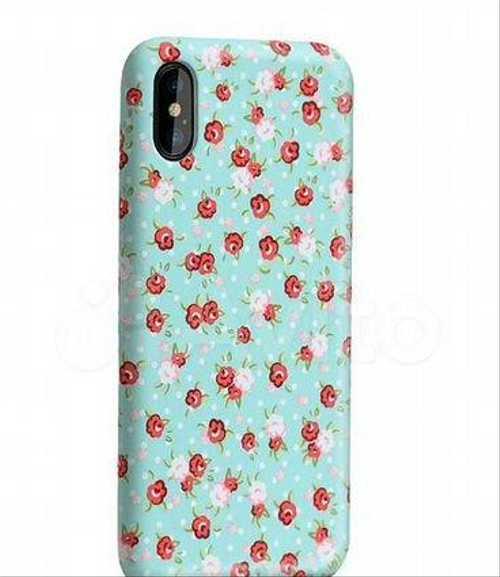 Чехол-накладка для iPhone X\XS hoco flowery TPU Lovely floral