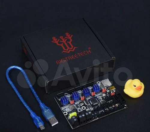 Плата BTT SKR mini E3 V2 с драйверами TMC2209 uart