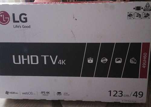 Телевизор LG 49uh603v