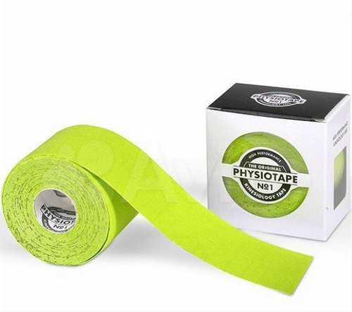 Тейп кинезиологический PhysioTape No.1 Lime, 5 см x 5 м, арт. 162008, лайм