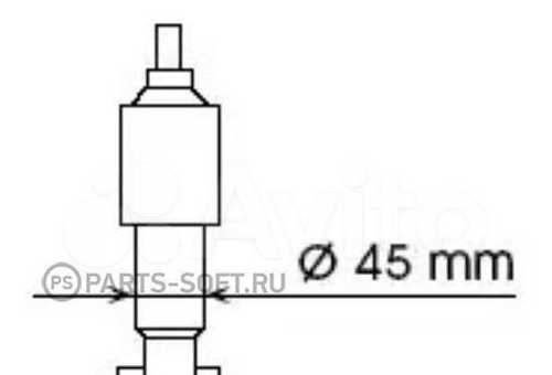 KYB 344200 Амортизатор передний GAS