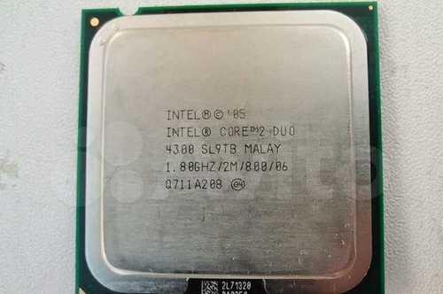 Процесс процессор Intel Core 2 Duo E4300