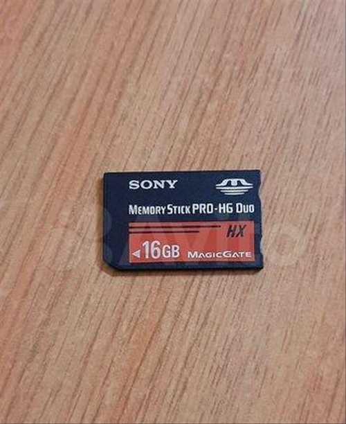 Memory stick PRO HG DUO 16GB
