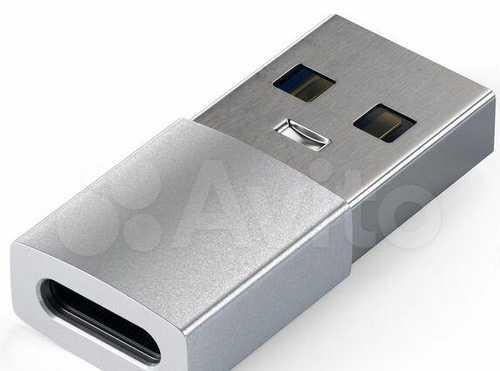 Адаптер Satechi USB-C Adapter ST-taucs (Silver)