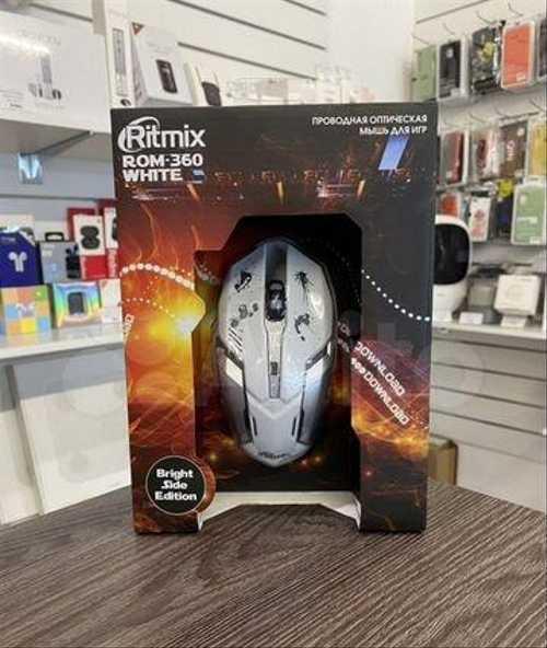 Проводная Игровая мышь Ritmix Rom-360