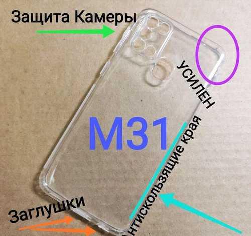 Чехол для Samsung M31 (защитный)
