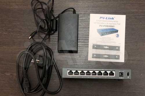 8-портовый коммутатор TP-Link TL-SF1008P