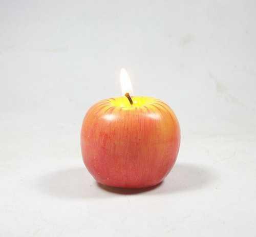 Свечи в форме яблока (набор)