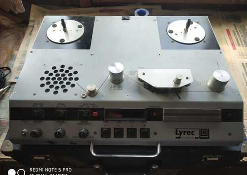 Профессиональный катушечный магнитофон Lyrec RB-02